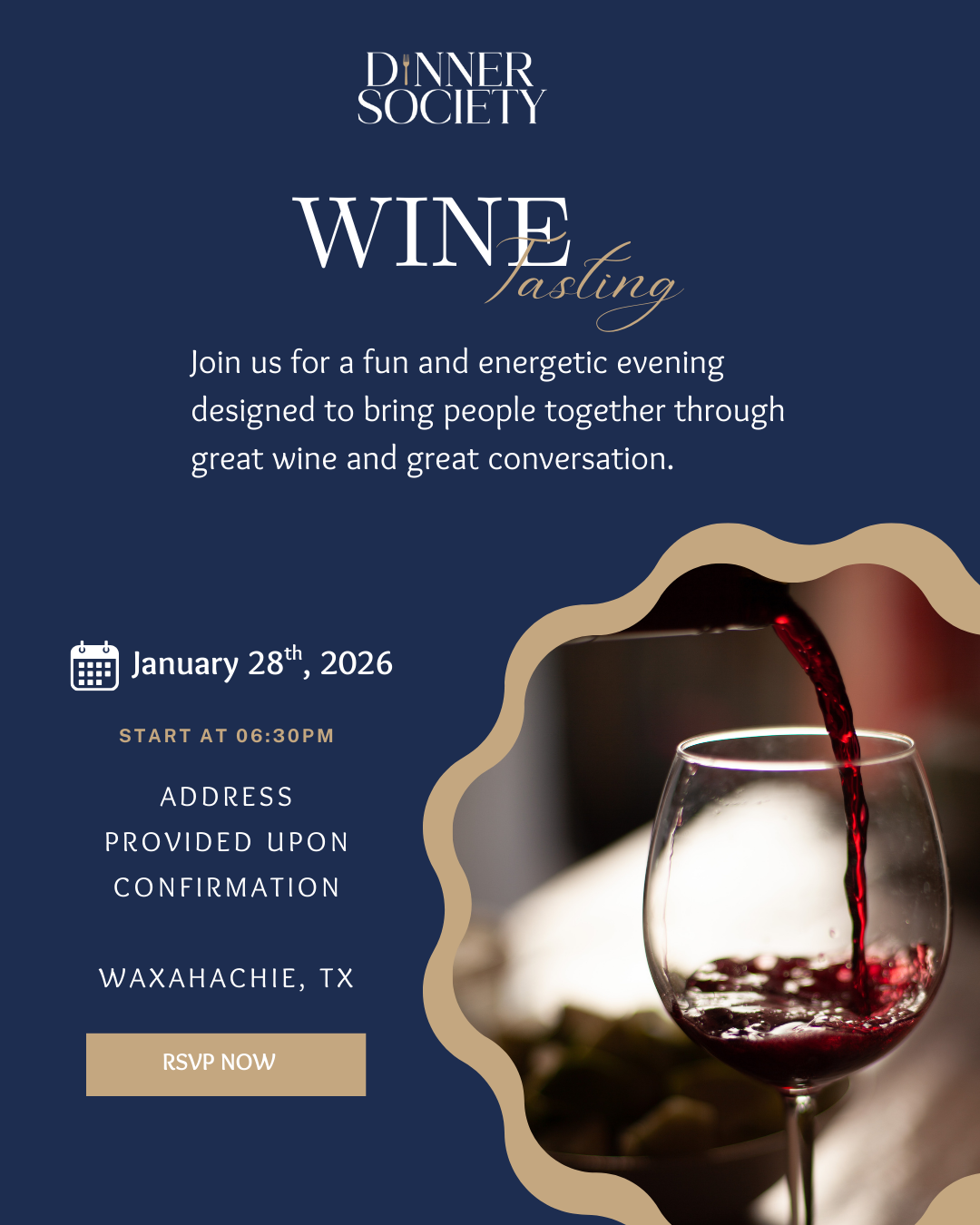 Dallas Wine Tasting and Networking Event – Dallas Dinner Society